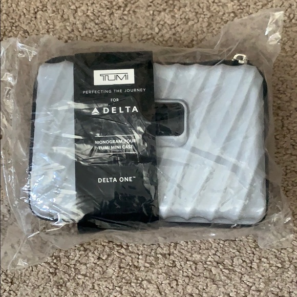 Tumi | Other | New Grey Tumi Delta Hard Case Amenity Kit Sealed | Poshmark